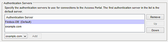 Configure the Access Portal